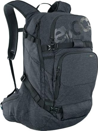 Evoc LINE PRO 30 Touren-Rucksack (LITESHIELD PLUS Protection, Boddy Hugging, Ski-Halterung, Snowboard-Halterung, Trinkflaschenfach, isolierter Schultergurt