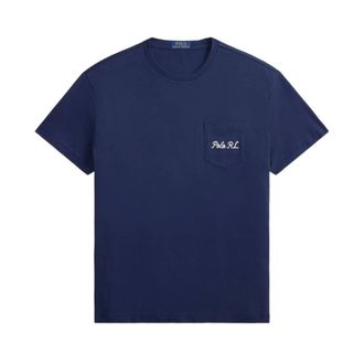Polo Ralph Lauren Homme, Tops, Bleu, Taille: L Bear Pocket T-shirt