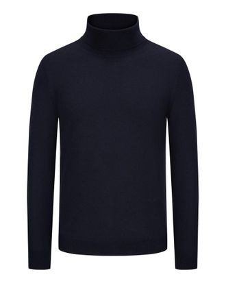 Gran Sasso Rollkragenpullover aus extrafeiner Merinowolle in
