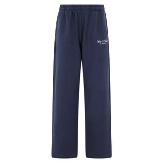 Sporty & Rich Damen, Hosen, Blau, XSGr&ouml;&szlig;e