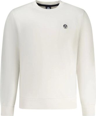 North Sails Homme, Sweatshirts et sweats &agrave; capuche, Blanc, Taille: XL SweaT-shirt &agrave; manches longues