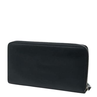 Valentino Portefeuille long (bi-pli) Pre-owned - Femme - Pre-owned - Noir - Taille: ONE Size