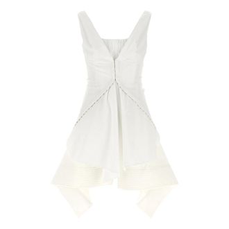Alexander McQueen Damen, Kleider, Wei&szlig;, MGr&ouml;&szlig;e