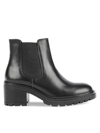Geox Klassische Stiefeletten D Damiana D16QCG 00043 C9999 Schwarz