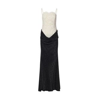 For Love & Lemons Karissa Lace Maxi Dress - - Dresses - Damen - Mehrfarbig - 3XS