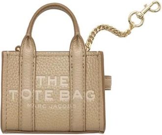 Marc Jacobs Femme, Sacs, Brun, Taille: ONE Size The Nano Tote Charm