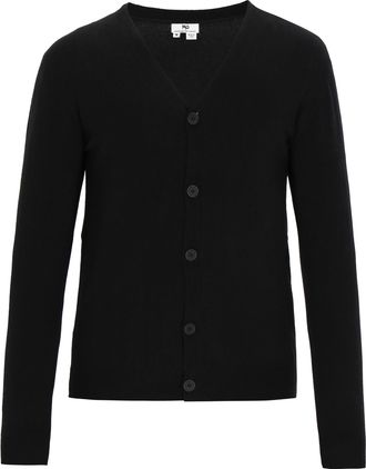 Mymo Strickjacke M&auml;nner Schwarz