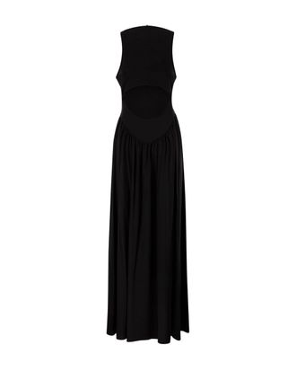 Sportmax Womens Dress Jersey Black Knitted Evening Suits