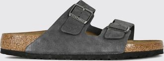 Birkenstock Arizona Sandalen von aus Veloursleder mit Doppelschnalle