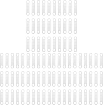 Cabilock 180Stück Kleiderbügel rutschfest Pads rutschfeste Kleiderbügel Griffe Transparente Silikon Streifen Kleidungs Hängezubehör Für Holz Kunststoff Heimgeb
