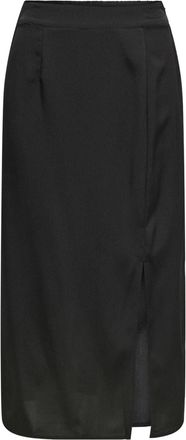Only Onlnova Life Vis Lamar Slit Skirt Solid