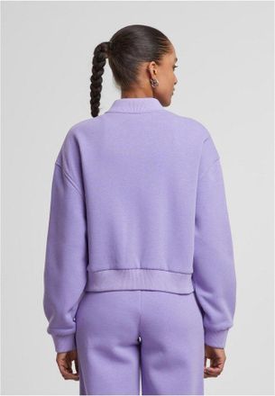 Urban Classics Kurzjacke Ladies Short Sweat Zip Jacket