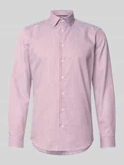 Jake*s Slim Fit Business-Hemd mit Kentkragen