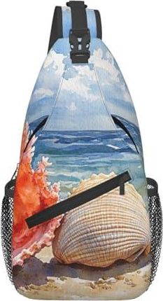 Generic Conch Sac &agrave; dos &agrave; bandouli&egrave;re pour homme