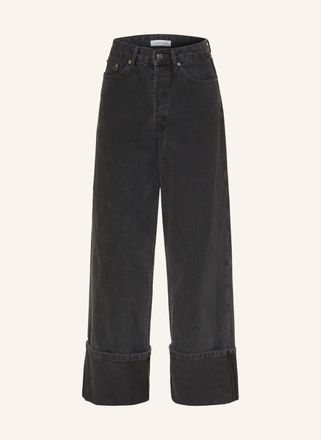 Mrs & Hugs Mrs & Hugs Straight Leg Jeans schwarz