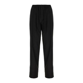 Valentino Garavani Homme, Pantalons, Noir, Taille: L Straight Pantalons