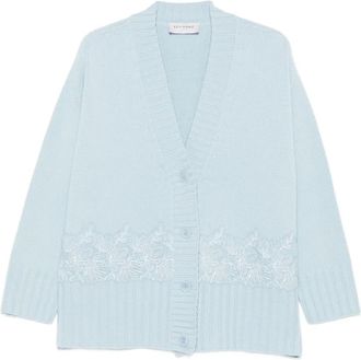 Ermanno Scervino cardigan en laine - Bleu