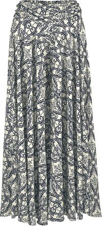 Lascana Damen Hosenrock mit weitem Bein, bedruckt