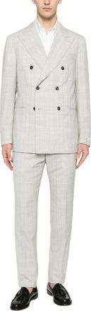 Caruso Homme, Costumes, Gris, Taille: 2XL Costume Crois&eacute; Norma