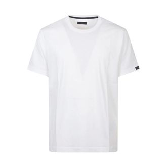 Fay Homme, Tops, Blanc, Taille: XL T-shirt