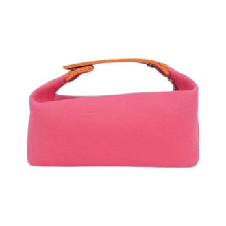 Herm&egrave;s Pre-owned Toile sacs-main - Femme - Pre-owned - Rose - Taille: ONE Size