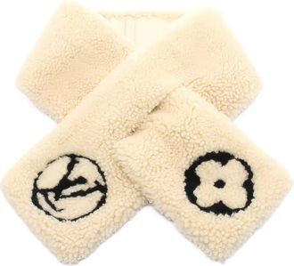 Louis Vuitton écharpe à logo (années 2010) - Tons neutres