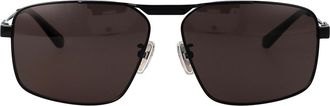 Balenciaga Lunettes De Soleil - Noir
