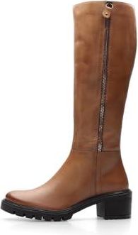Ara Femme Denver Botte mi-Mollet, Cognac, 37.5 EU
