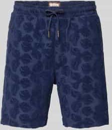 Scotch & Soda Relaxed Fit Shorts aus Frottee mit Ges&auml;&szlig;tasche