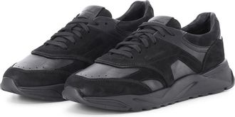 Santoni Sneakers aus Veloursleder