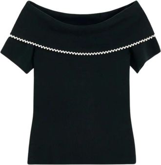 By Malene Birger Femme, Blouses et Chemises, Noir, Taille: 44 FR Blouses
