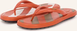 Tod's Tods Zehentrenner Gomma braun