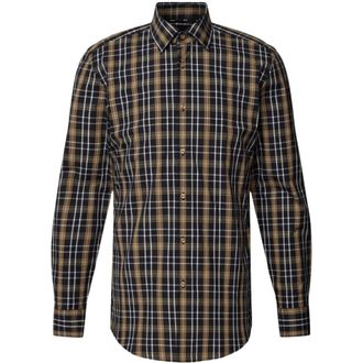 HUGO BOSS Homme, Chemises, Brun, Taille: 2XS Hank Shirt