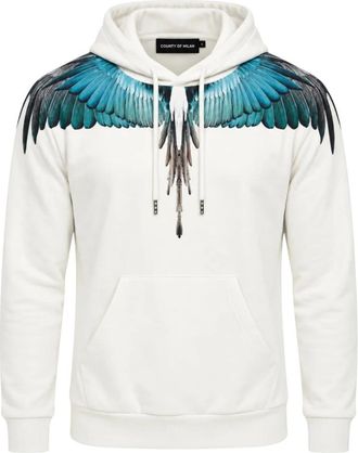 Marcelo Burlon Sweat &agrave; capuche - Homme - Sweatshirts et sweats &agrave; capuche - Multicolore - Taille: XS
