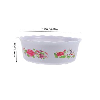 BESTOYARD 10 Stück Lotusblumen Pflanzschalen Kunststoff Hydroponik Pflanztöpfe Rund Ohne Ablauf Balkon Garten Dekoration