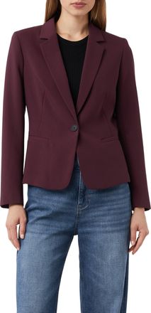 Comma Antaillierter Blazer mit einem Knopf