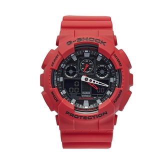 G-Shock Uhr G-Shock GA-100B-4AER Rot