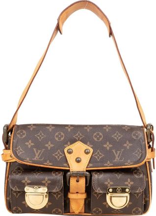 Louis Vuitton Crossbody Bags - Louis Vuitton Canvas Monogram Hudson PM Shoulder B - Gr. unisize - in Braun - f&uuml;r Damen