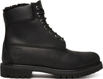 Timberland Schnürstiefeletten Premium 6-Inch Waterproof Winter TB1A2E2P0011 Schwarz