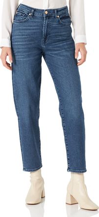 7 For All Mankind Damen Malia Luxe Vintage Jeans, Dark Blue, 27 EU