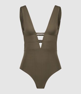 Anja Maillot de Bain Le Captivant Kaki