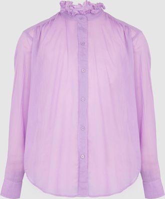 Isabel Marant Chemise Gamble Coton Rose