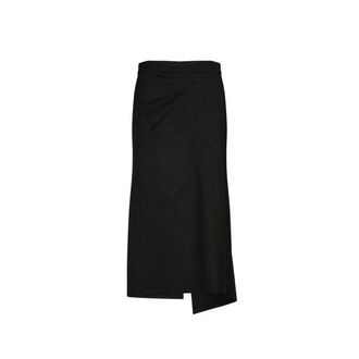 Victoria Beckham Jupe midi en laine