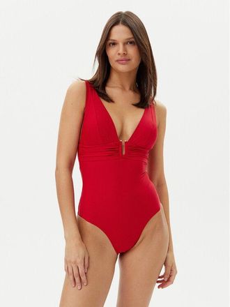Hunkemöller Badeanzug Shaping Luna 301359 Rot