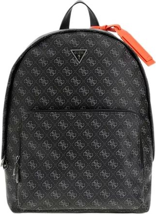 Guess Homme, Sacs, Noir, Taille: ONE Size Milano 4G Backpack