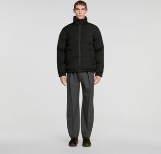 Sandro Doudoune en tissu technique zipp&eacute;e