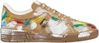 Moschino unisex, Chaussures, Multicolore, Taille: 45 EU Baskets en daim