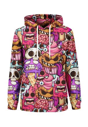 Mr. Gugu & Miss Go Zombie Ice Cream Hoodie