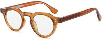Generic Lunettes De Soleil Rondes Tendance For Hommes Et Femmes, Id&eacute;ales For Les Activit&eacute;s De Plein Air, Les D&eacute;placements Et Le Sport.(Orange)