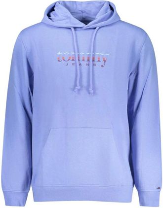 Tommy Hilfiger Homme, Sweatshirts et sweats &agrave; capuche, Bleu, Taille: L Azzurro Cotton SweaT-shirt